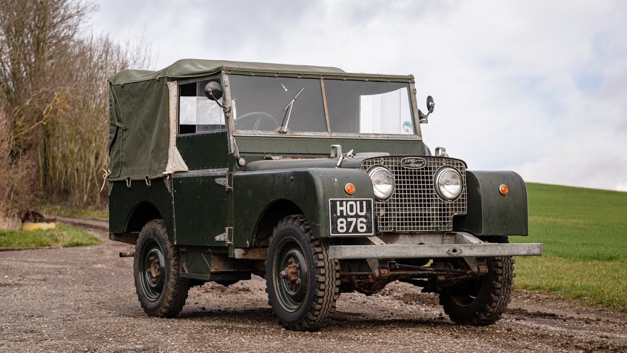 1950 Land Rover Series I 80'' - Currently Owned by Chris Rea - YouTube