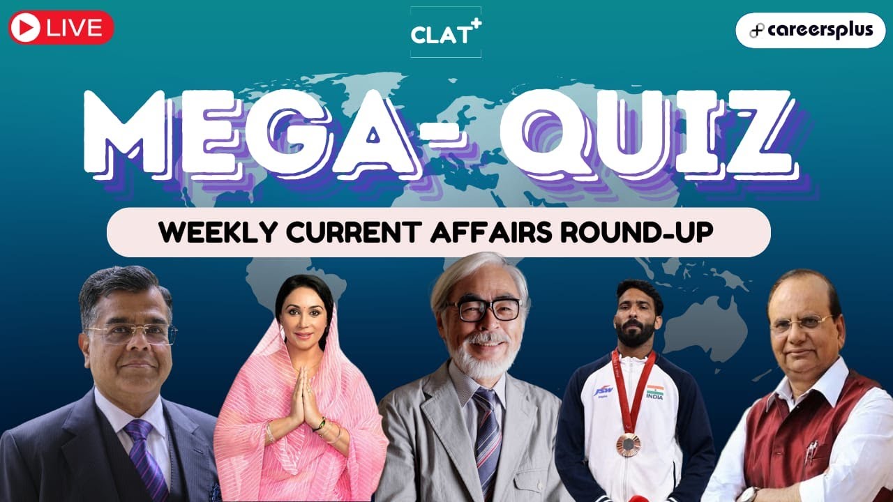 THE MEGA QUIZ | Weekly Current Affairs Round-up - YouTube