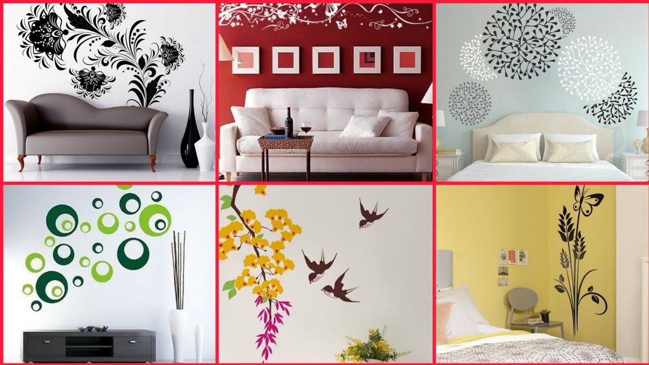 Stylish and simple wall painting designs for your rooms | wall paper ...