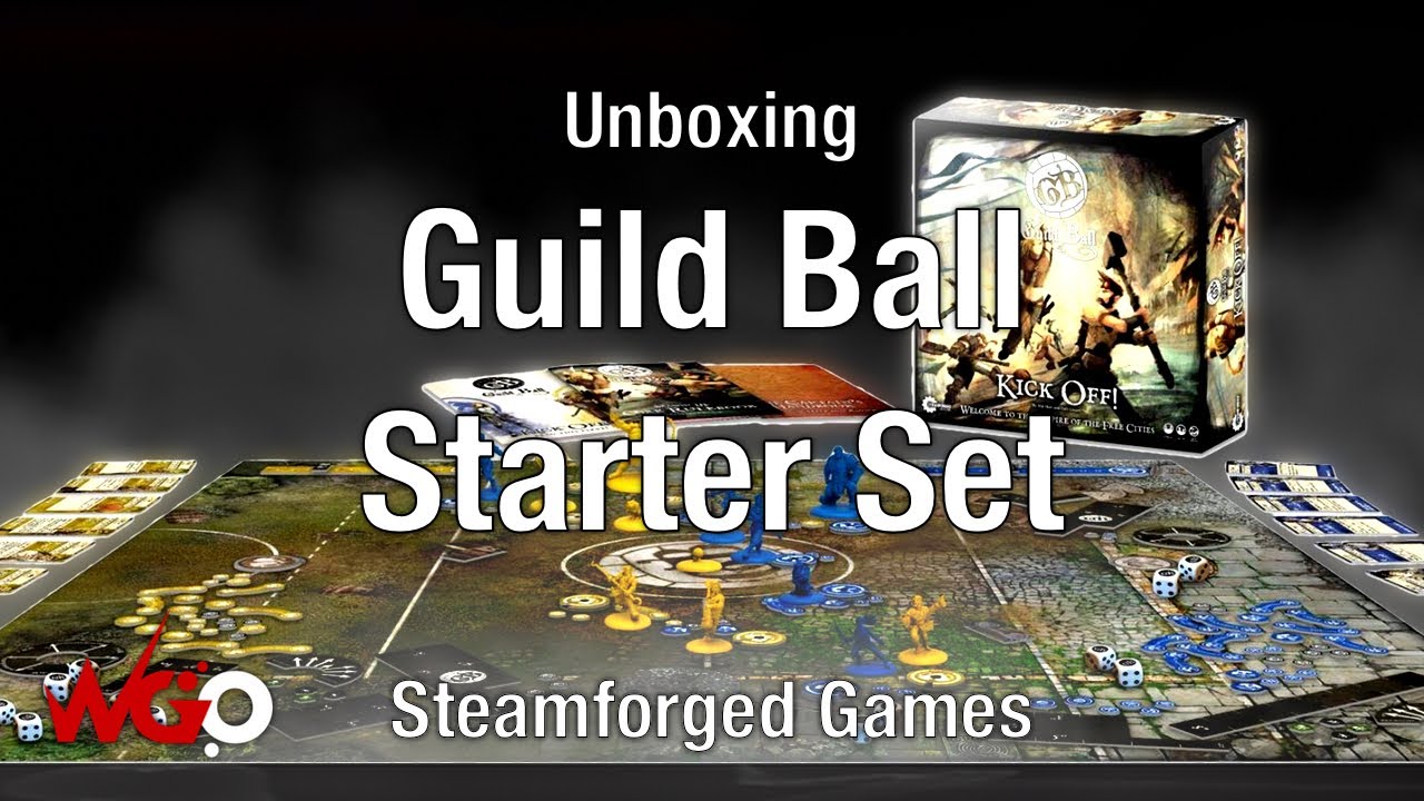 Guild Ball Starter Set Unboxing - YouTube