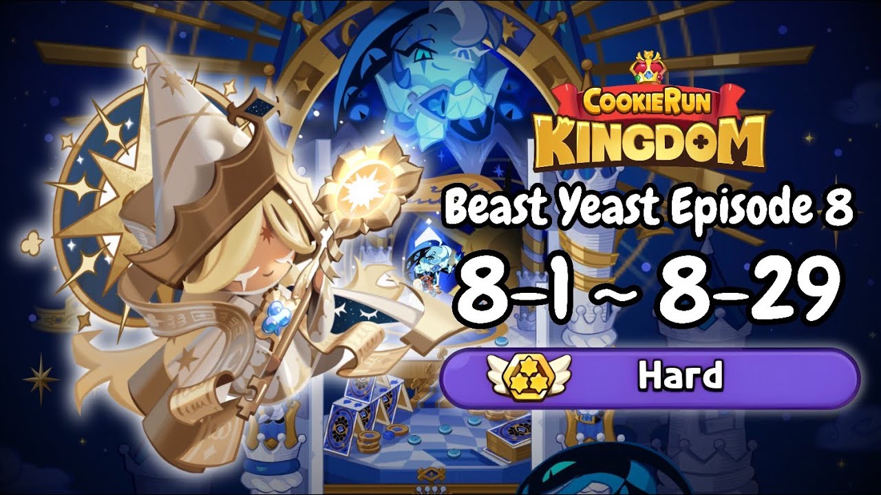 Beast Yeast 8-1 to 8-29 Hard Mode - Best F2P Guide | Cookie Run ...