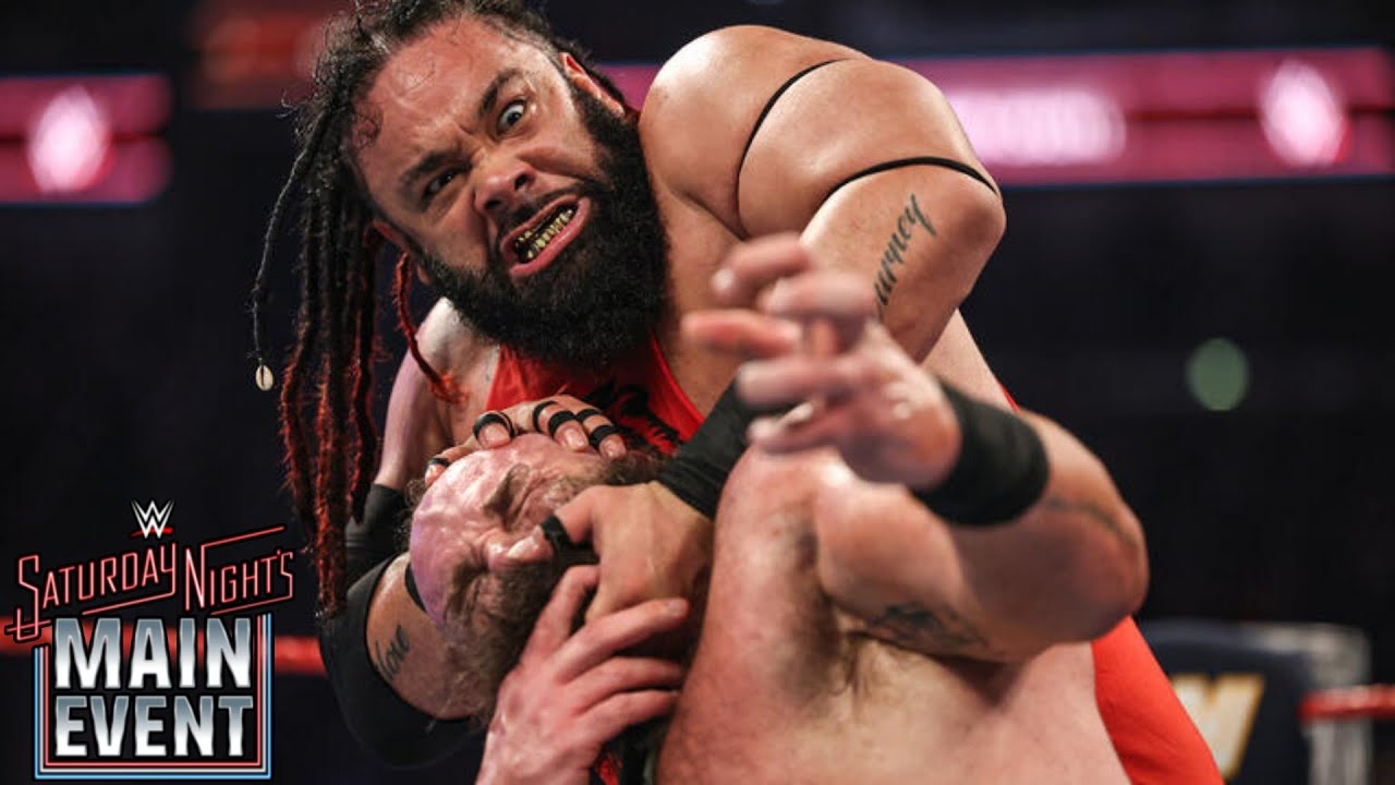Jacob Fatu Destroyed Braun Stroman Saturday Night's MainEvent ...