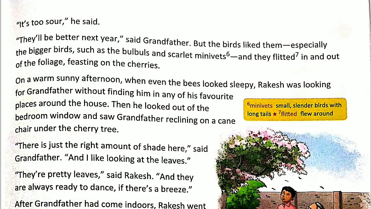 Class-6//Oxford newpathway//lesson-The cherry tree 🍒🌲//part-3// - YouTube
