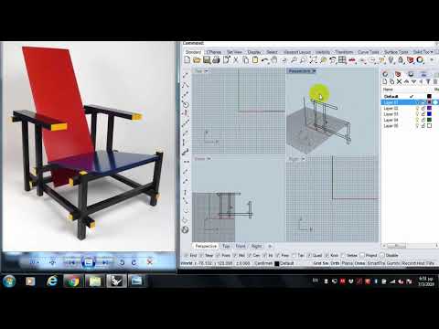 ΣΧΕΔΙΑΣΤΙΚΗ ΜΕΘΟΔΟΛΟΓΙΑ ΙΙ - Άσκηση 4: Rietveld Chair - YouTube