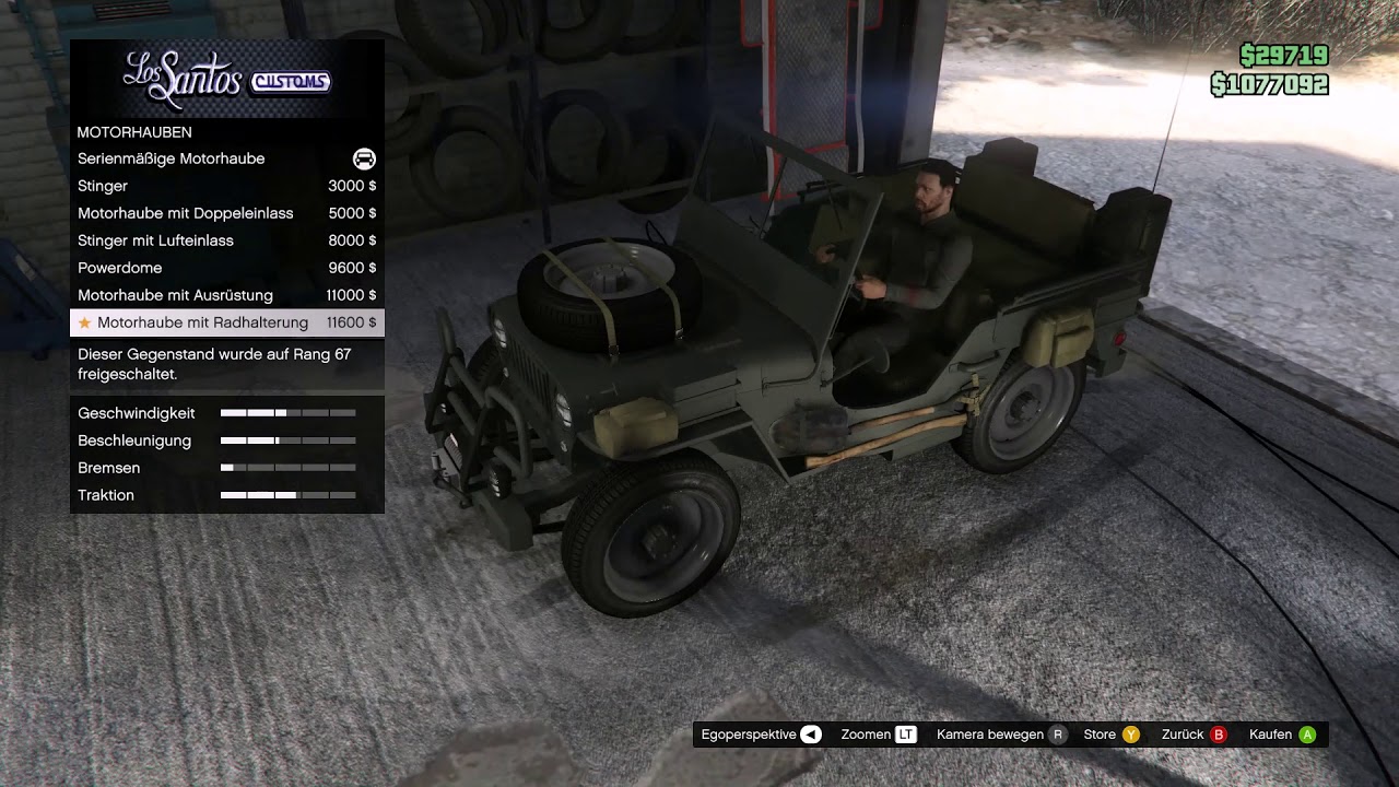 Tuning vom neuen Winky (Jeep) in Gta5 - YouTube