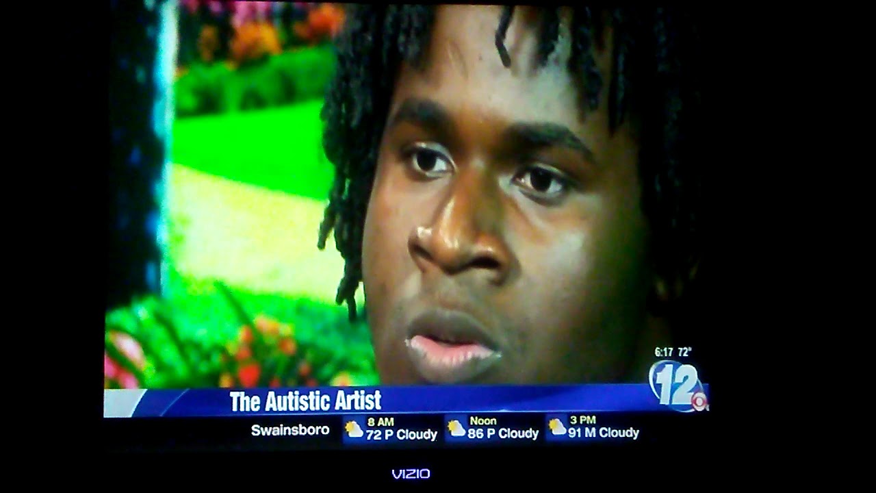 Autistic Artist shows his 60 pipe cleaner figures of Michael Jackson on ...