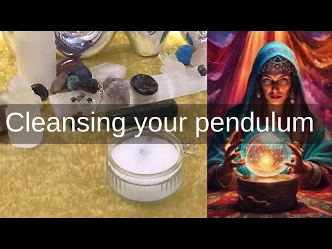 How to cleanse your pendulum - YouTube