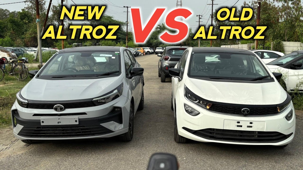 New Tata Altroz VS Old Tata Altroz - YouTube