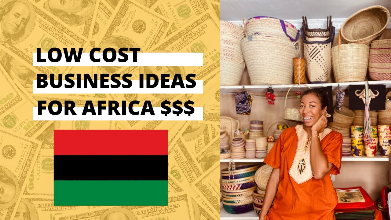 Low-Cost Business Ideas for Africa: African American Woman Living and ...
