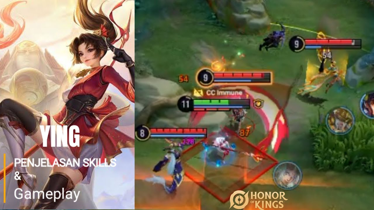 PENJELASAN SKILLS HERO YING - HOK INDONESIA - YouTube