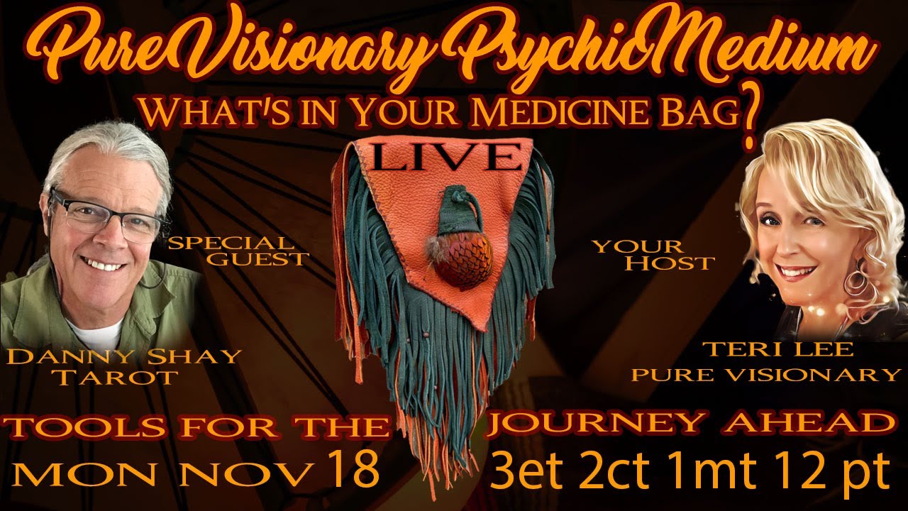 LIVE Pure Visionary Psychic Medium w Danny Shay! Shamanism, Animal ...