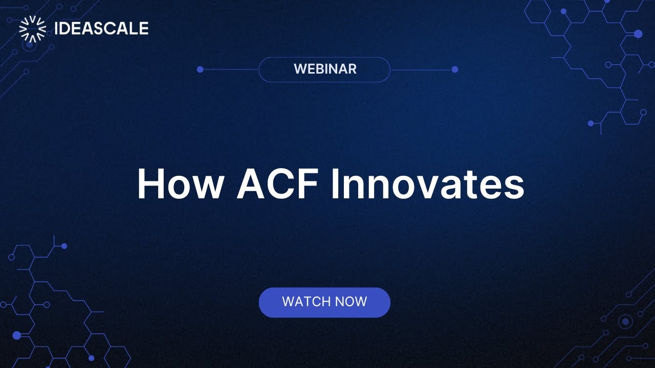 Innovating for Impact: How ACF Uses Crowdsourcing and Collaboration to ...