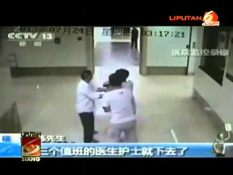 Ibu di China Melahirkan Saat Berjalan