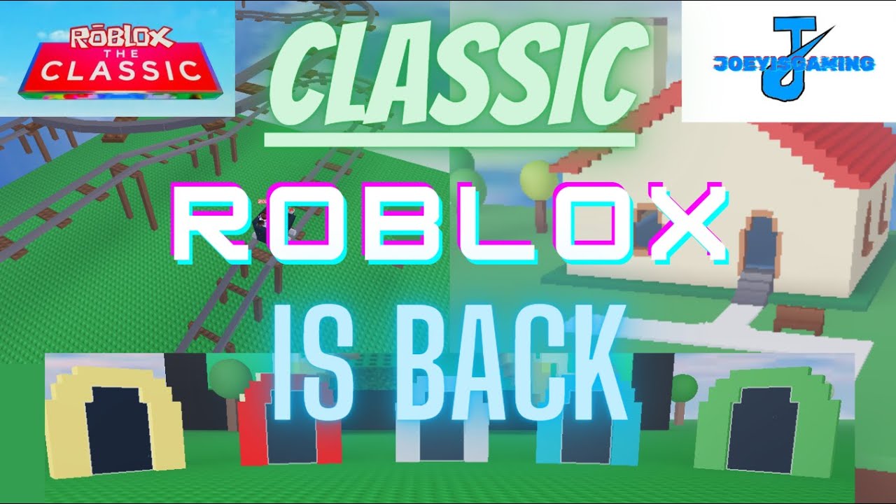The OLD ROBLOX Will Be BROUGHT BACK! [Roblox: The Classic] - YouTube