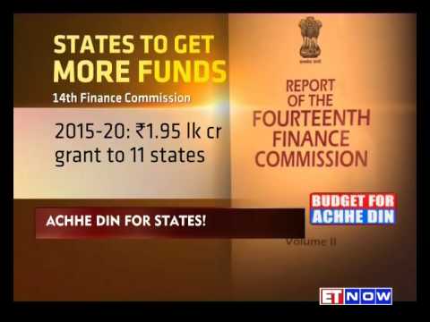 14th Finance Commission Report - States To Get 42% Of Centre's Gross ...