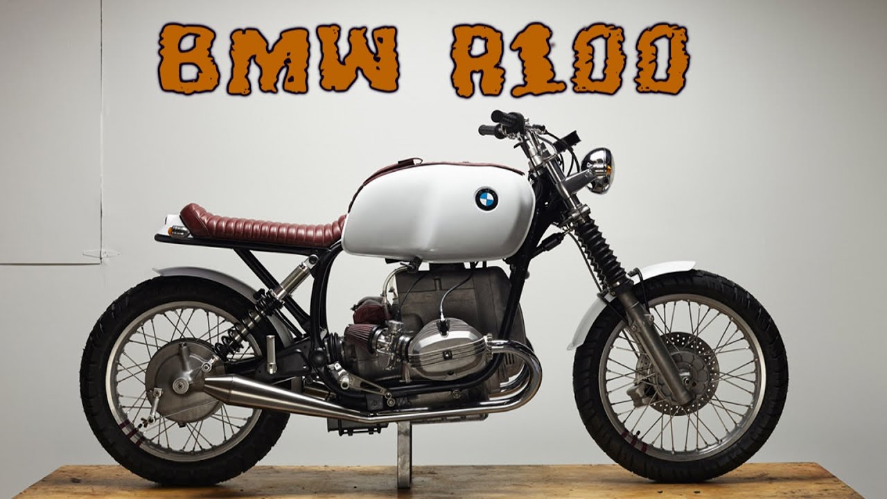 BMW R100 custom - YouTube