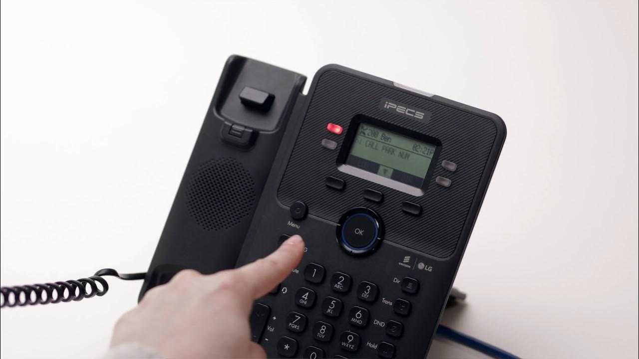 iPECS 1010i Handset User Guide - YouTube