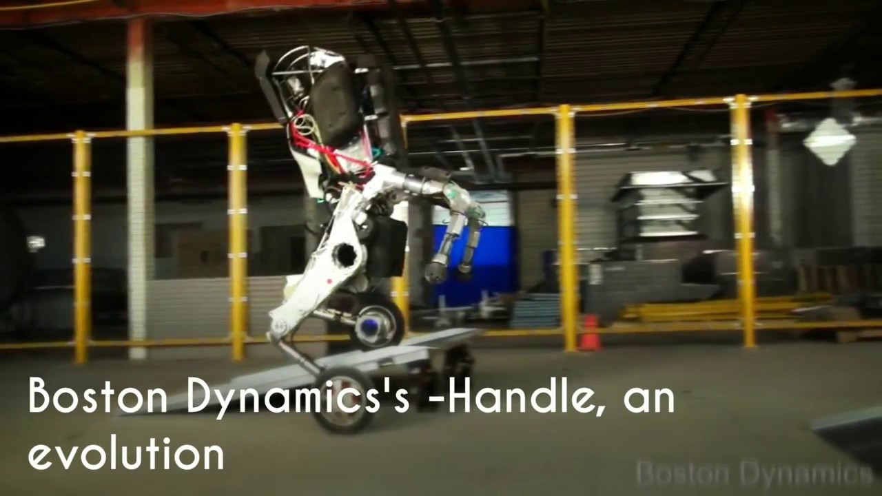 Boston Dynamics's- Handle 2017- not just a robot, it's evolution - YouTube