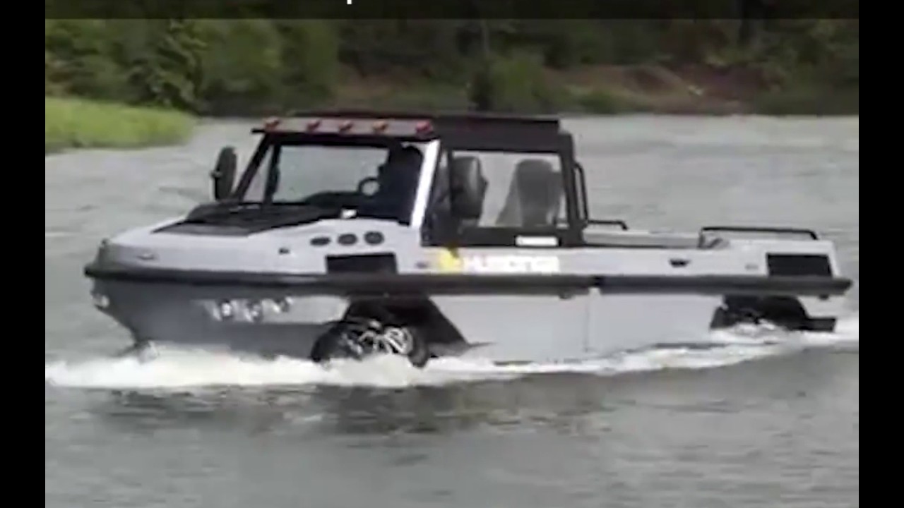 Mobil Amfibi bisa di darat bisa di Laut - YouTube
