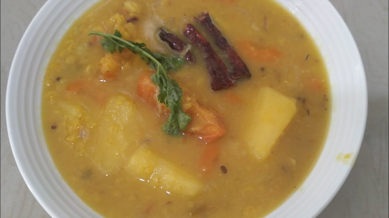 KACANG dhal masak kuning (ALA DHAL ROTI CANAI) - YouTube