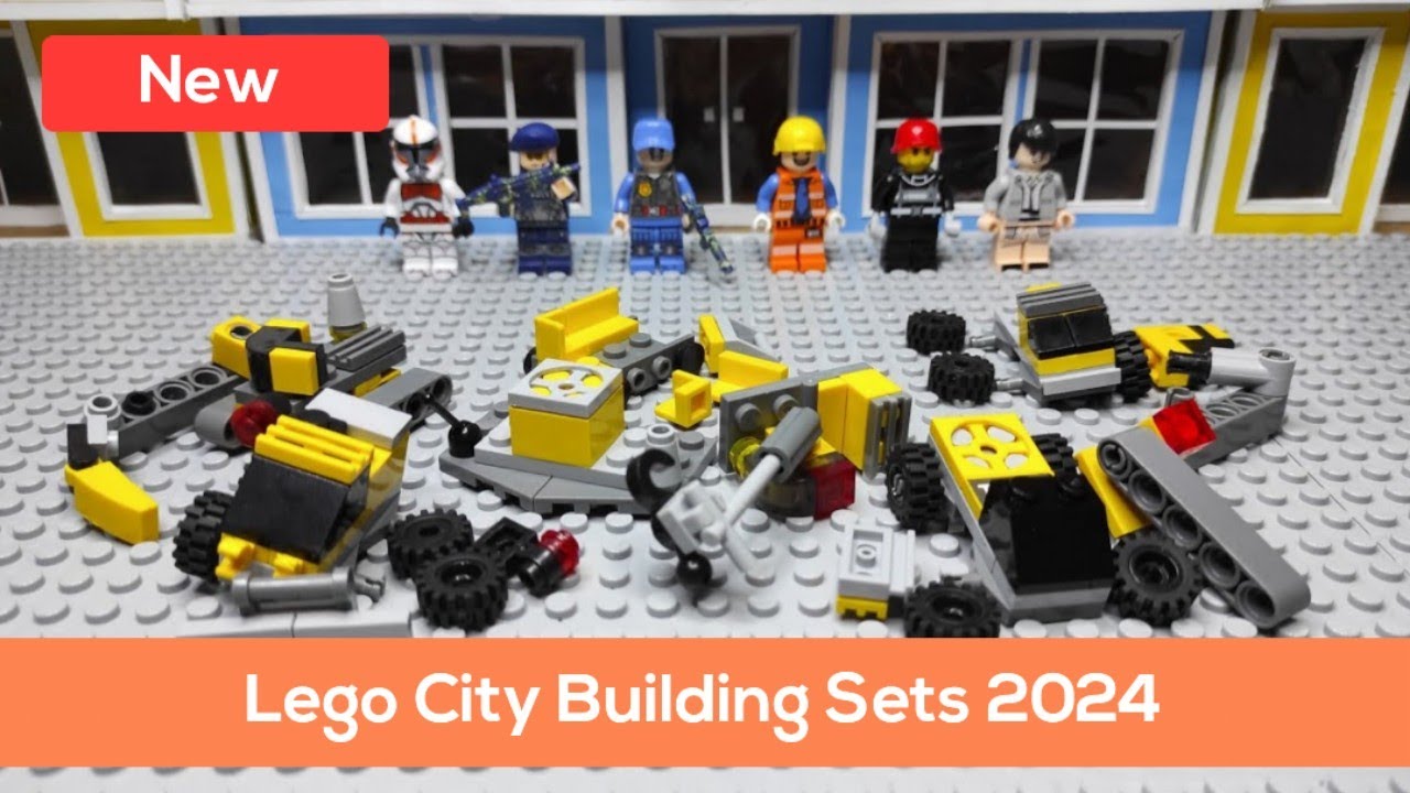 Lego city building sets 2024 - YouTube