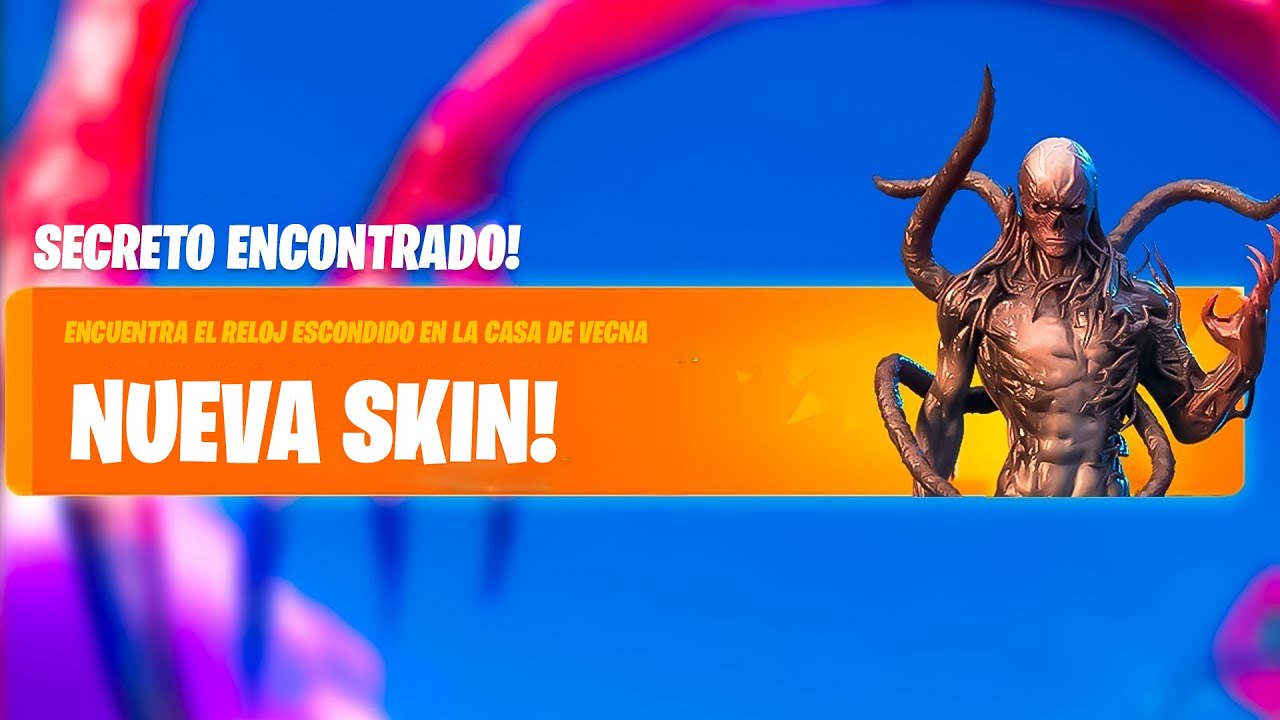 SKIN de VECNA ha llegado a FORTNITE! - YouTube