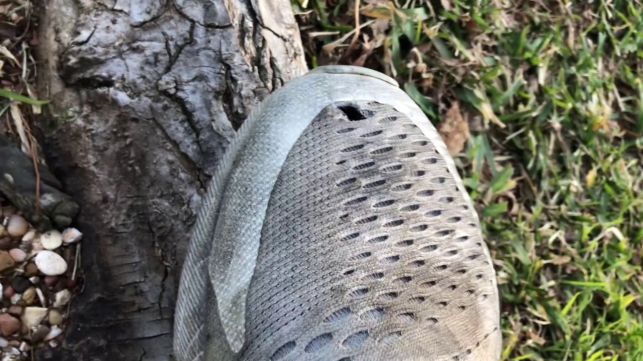 Near Trashed Nike Air Max 270 with Soccer Ball - YouTube