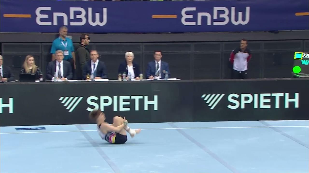 Mika WAGNER Deutschland Boden - EnBW DTB Pokal 2024 Junioren Team Challenge Männer Stuttgart ...