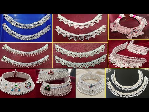 Latest Silver bridal anklet design 2026 🔥🔥 | Chandi ki khubsurat Dulhan payal ka design | কনের নূপুর