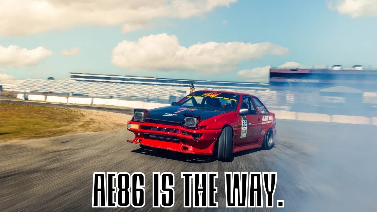 AE86 at one of the BIGGEST DRIFT EVENTS on the EAST COAST - YouTube