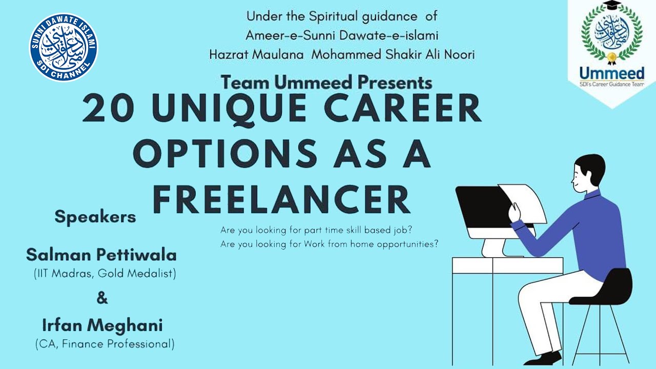 20 Unique Career Options as a Freelancer | SDI Ummeed | #SDIchannel ...