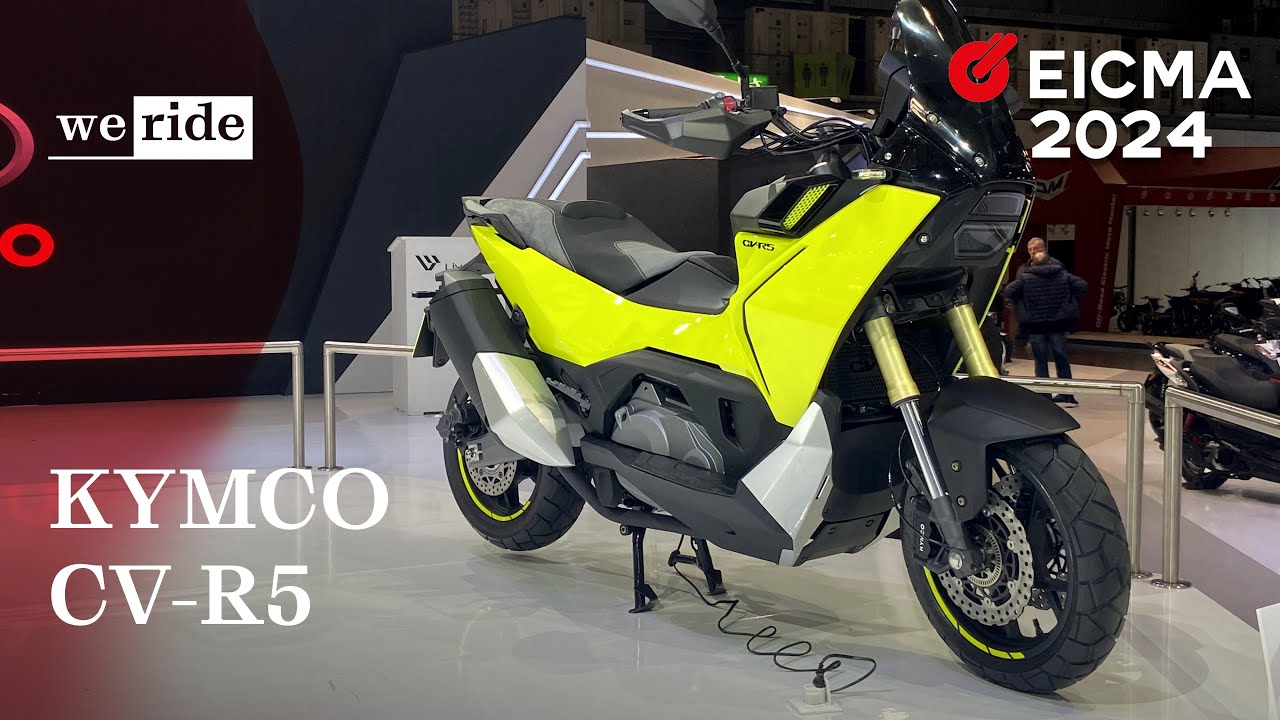 Kymco CV-R5 | LIVE da EICMA 2024 - YouTube