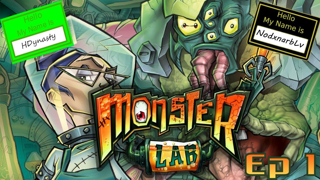 Monster Lab Ep 1 "Mad Science FTW!" - YouTube