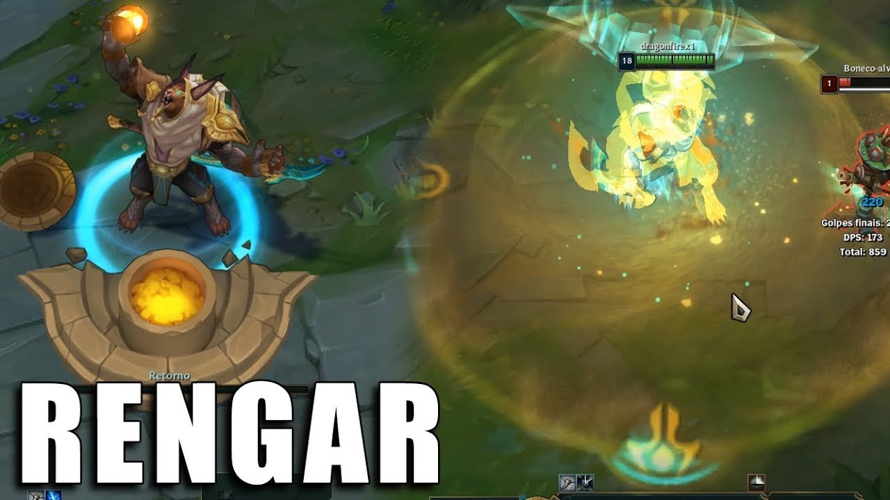 Rengar Guardião das Areias - League of Legends (Prévia) - YouTube