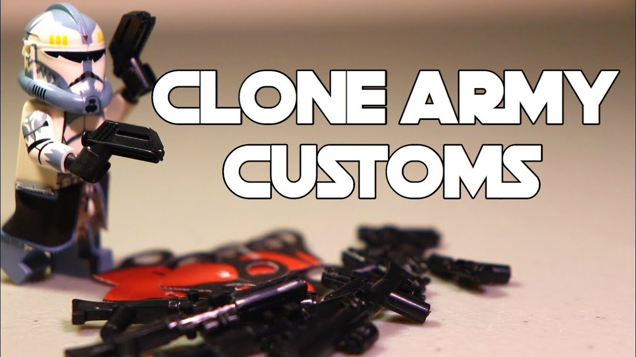 LEGO Haul #29 | Clone Army Customs | Commander Wolffe - Pauldrons ...