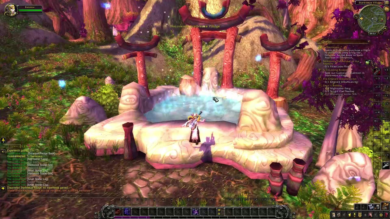 How to get Filled Jade Phial quest item - World of Warcraft - YouTube