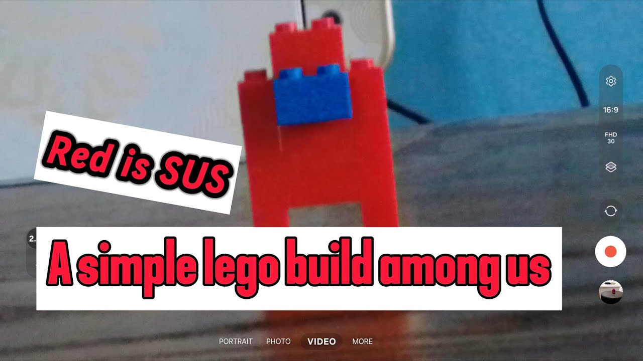 A simple many lego among us build - YouTube