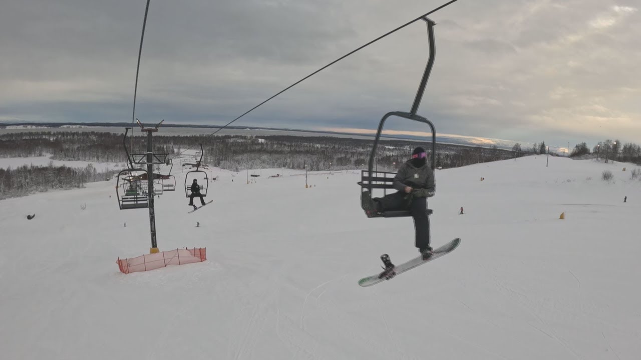 At Hillberg Ski Area, stationed families learn the ropes of hitting the ...