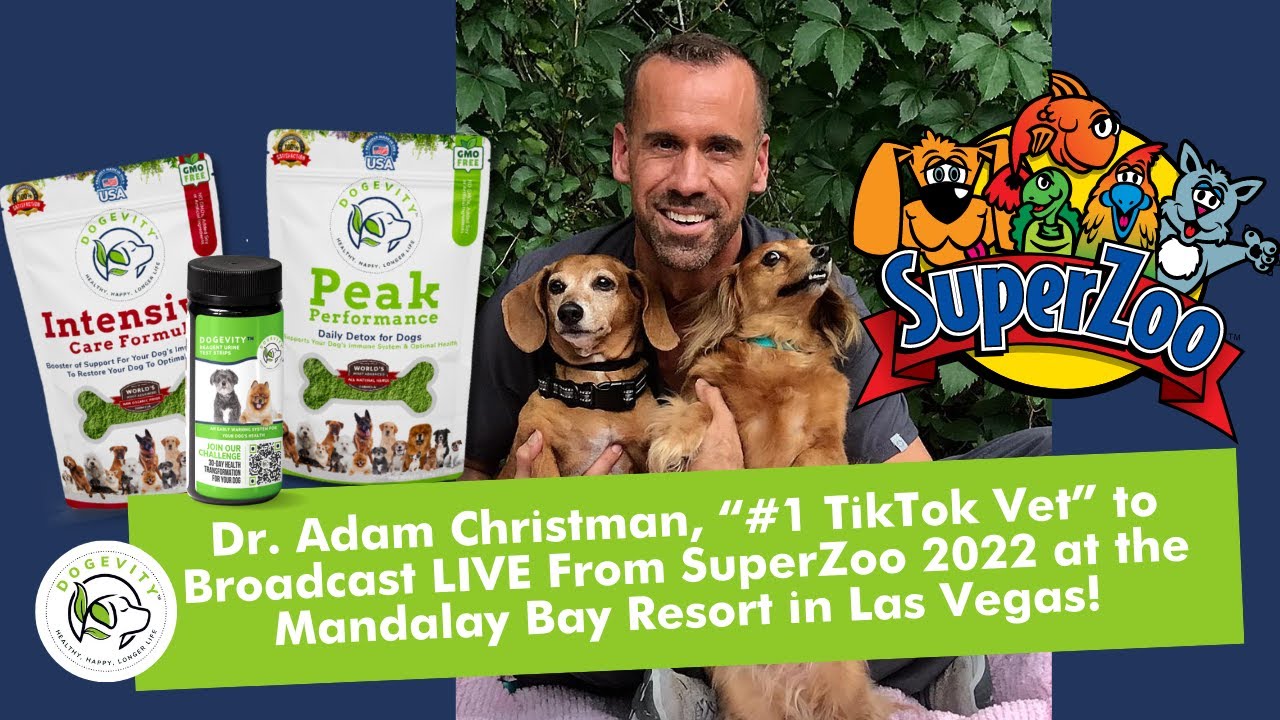Dr. Adam Christman, “#1 TikTok Vet” to broadcast live from SuperZoo ...