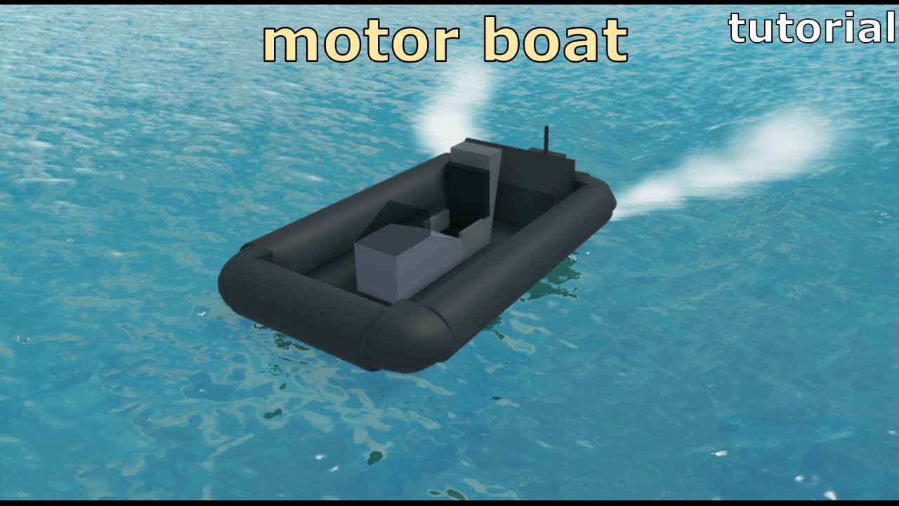 Plane Crazy - Tutorial | Motor boat - YouTube