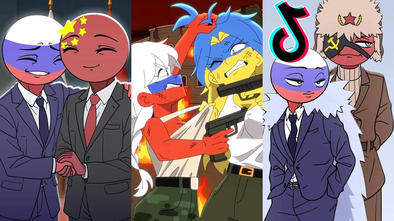 Countryhumans COMPLETE EDITION 😍 Viral Compilation | Animation & Memes ...