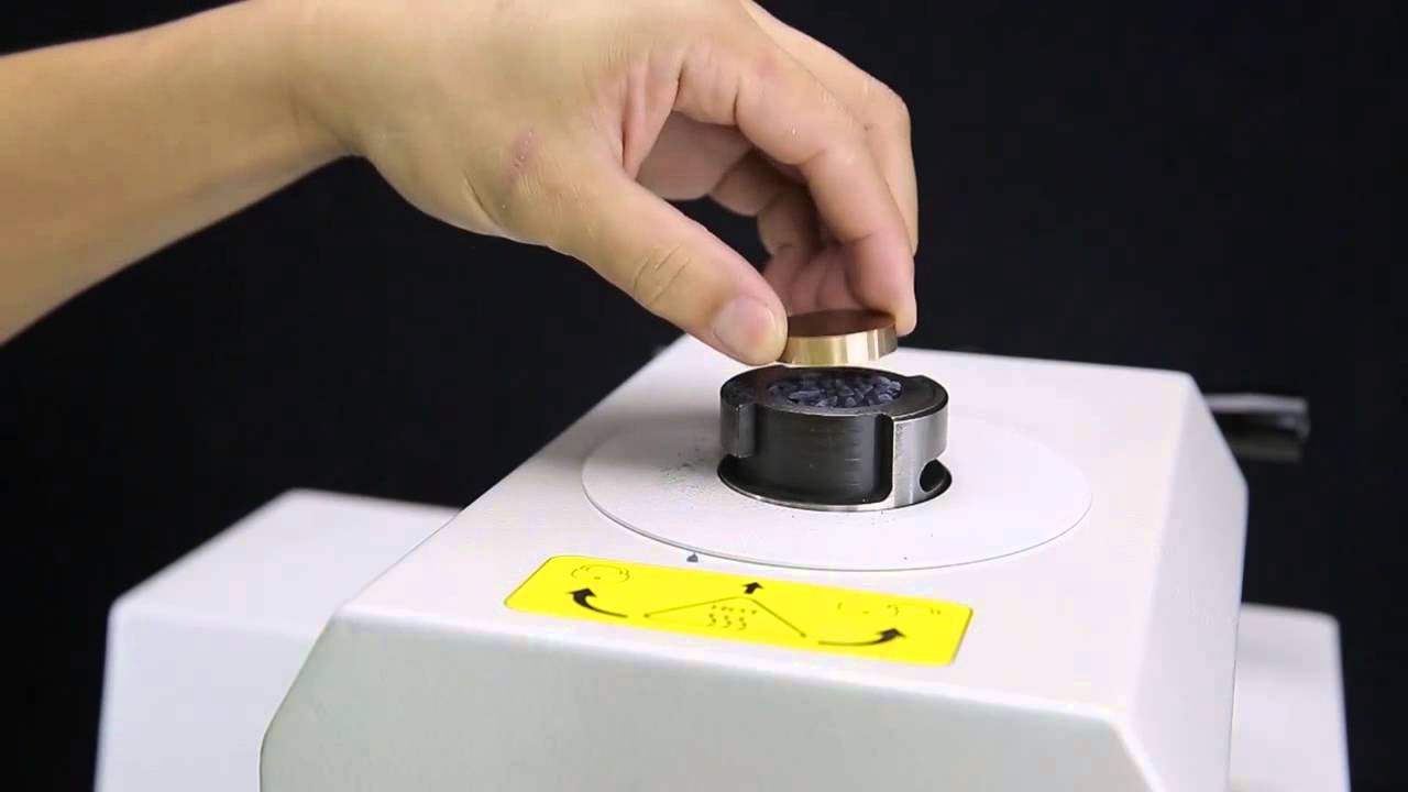 Presidon ML-B3 Automatic Hot Compression Mounting Press - YouTube