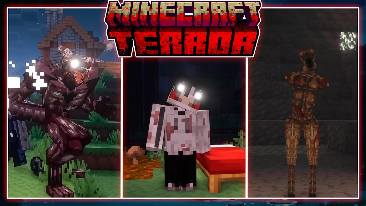 5 Mejores Mods de TERROR para Minecraft!! #2 - YouTube
