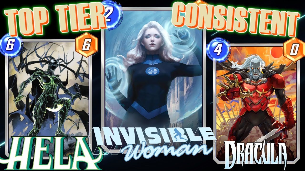 INVISIBLE WOMEN Makes This Deck TOP TIER - CONSISTENT 4 CUBE Marvel ...