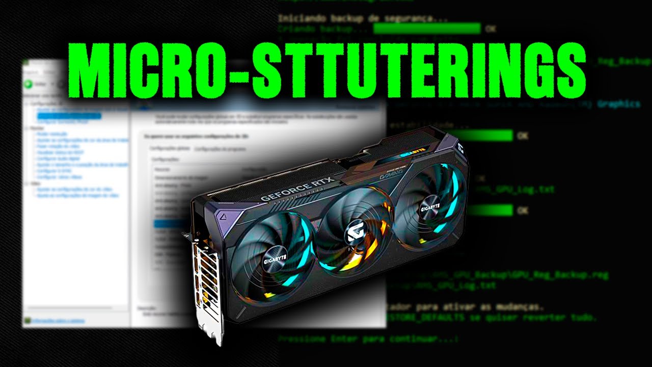 Como acabar com o MICROSTUTTER do seu PC! - YouTube