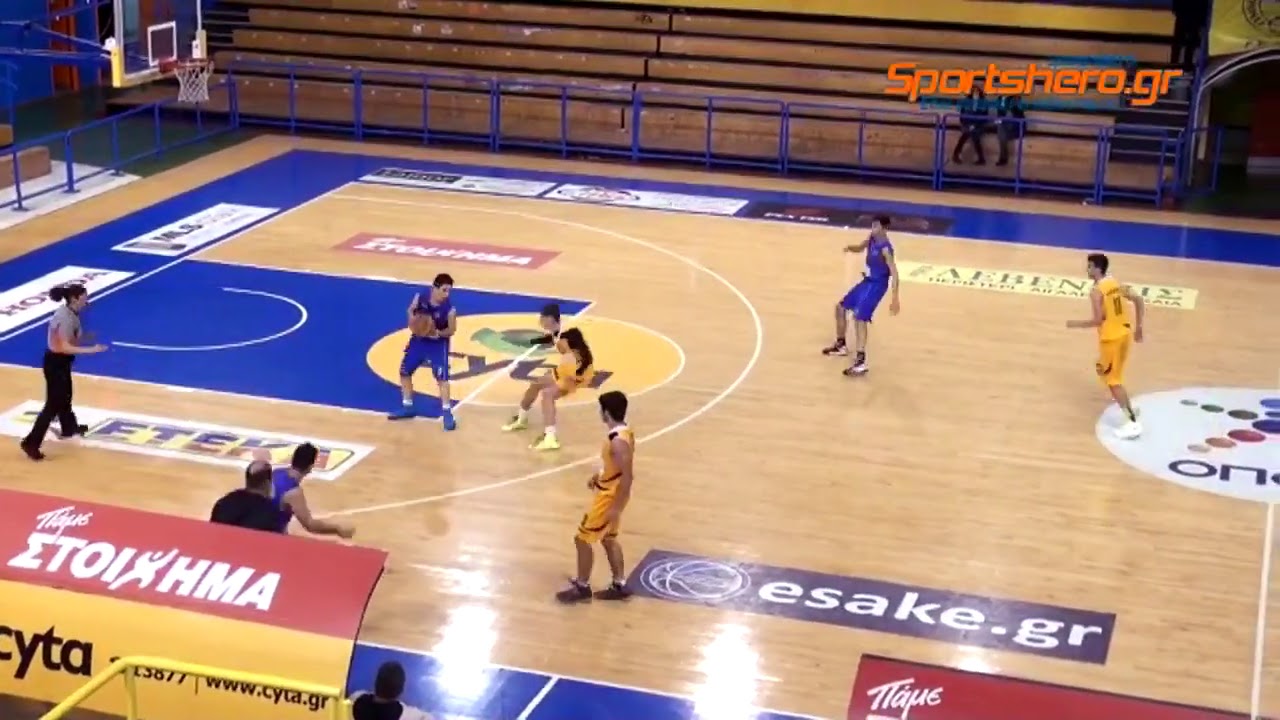 2012-13 Α' ΕΣΚΑ Παίδων Πανελλήνιος-Μαρούσι 11/12/2012 - YouTube
