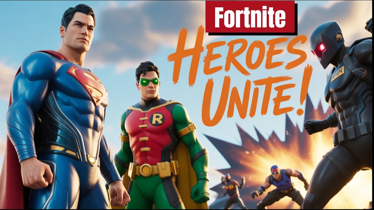 Fortnite Superhero Season: Unleash New Skins & Epic Battles! - YouTube