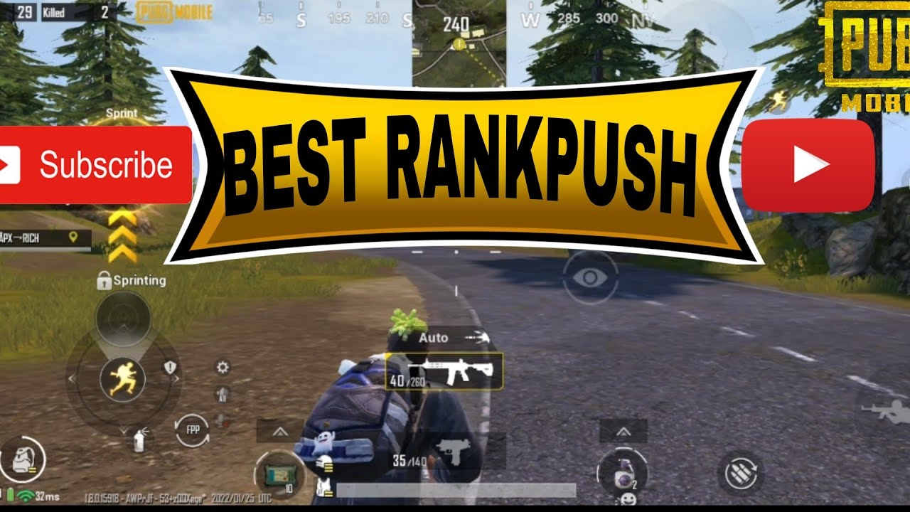 Best rankpush in Livik Shipyard Pubg mobile - YouTube