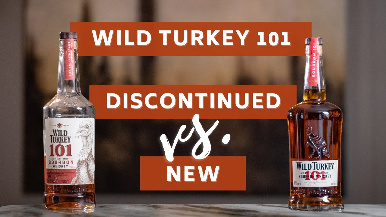 Is Wild Turkey 101 Getting WORSE? | Discontinued vs. New Wild Turkey ...