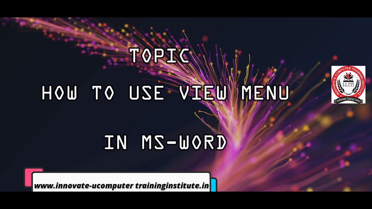 HOW TO USE REVIEW MENU IN MS-WORD - YouTube